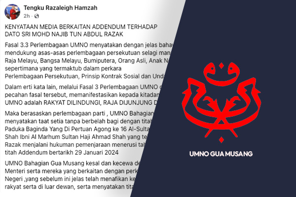 Titah Addendum : Tunjukkan Kelemahan Ketara Kepimpinan Perdana Menteri ...