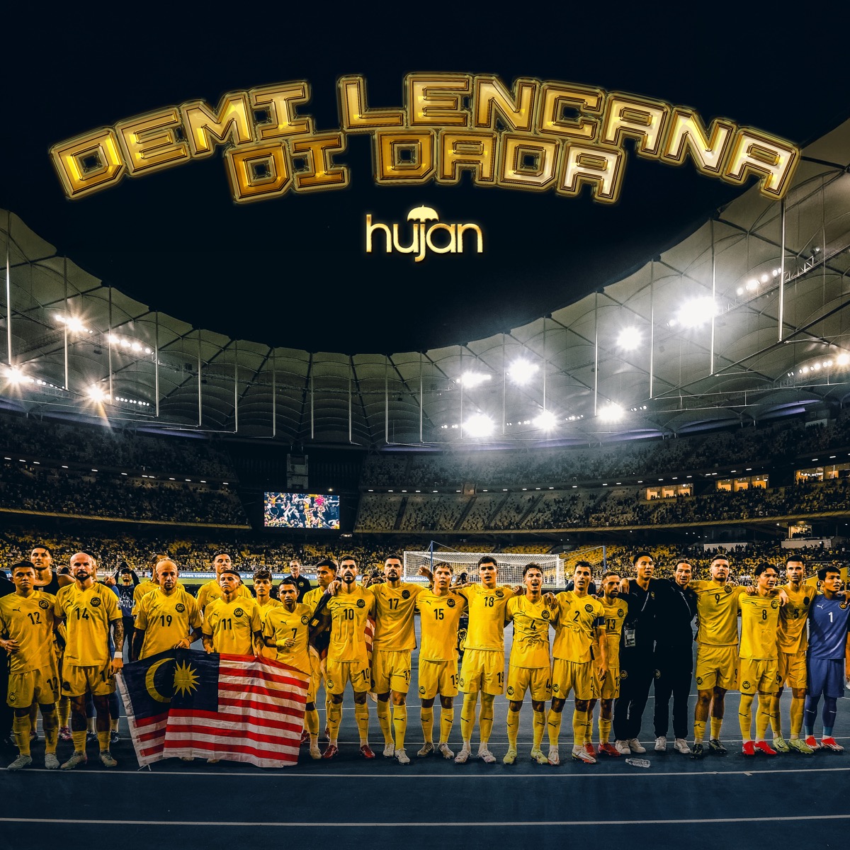 Hujan “Demi Lencana Di Dada” Satukan semangat Harimau Malaya di stadium ...